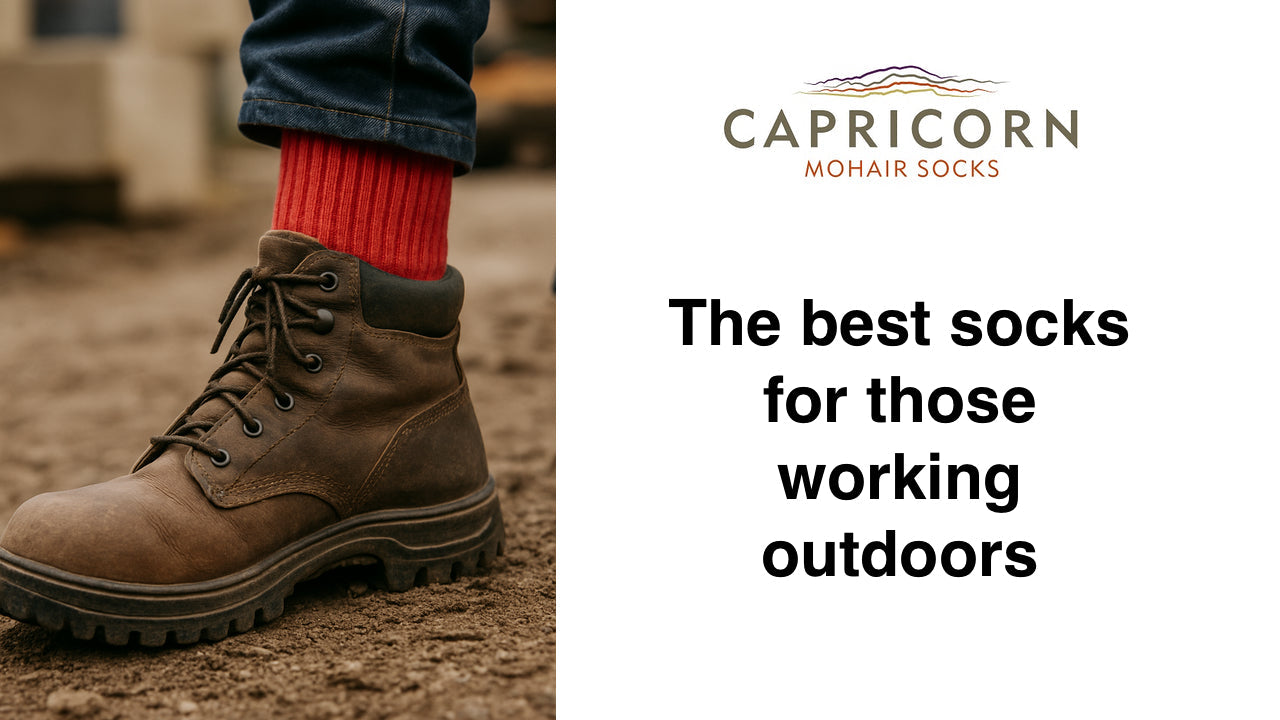 The Best Socks for Outdoor Workers – Capricorn Mohair Socks